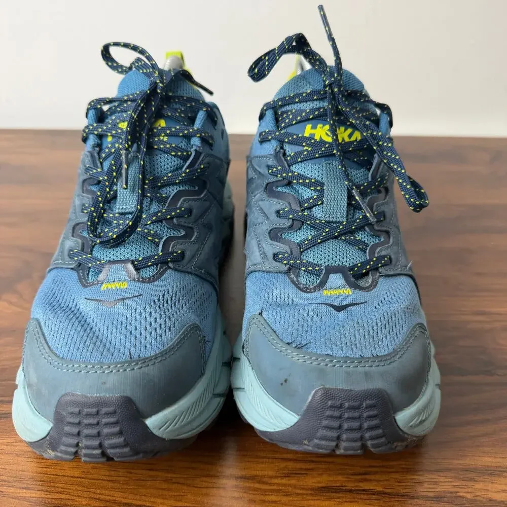 Hoka One One | Shoes | Hoka Anacapa Breeze Low Blue Hiking Trail ...